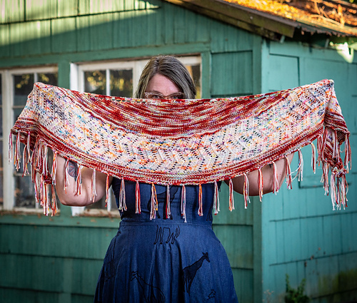 Ravelry: That 70s Shawl pattern by Shannon Squire