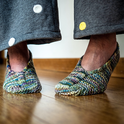 Ravelry: Slip-Slip Slippers pattern by Shannon Squire