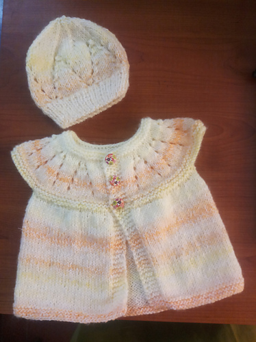 Ravelry: all-in-one baby top pattern by marianna mel