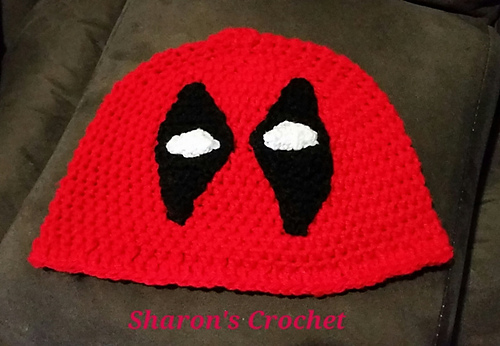 Ravelry: Deadpool Beanie pattern by Sharon Cox