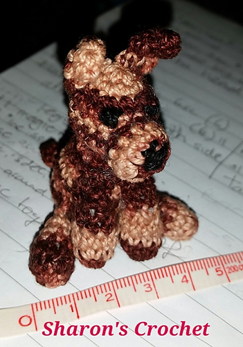 Ravelry: Toto Miniature Dog pattern by Sharon Cox