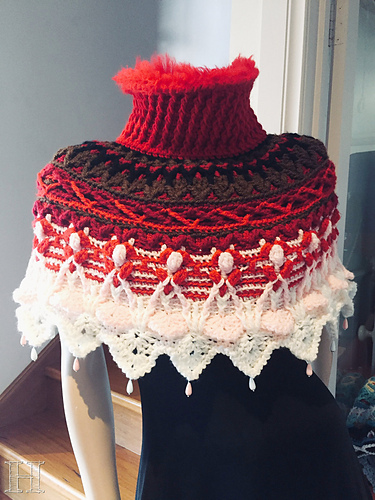 Ravelry: Short Crochet Cape CH0523 pattern by Helena Lim