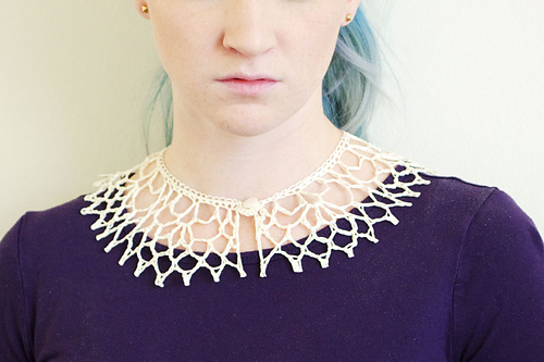 Ravelry: Ginsburg Collar pattern by Sheila Toy Stromberg