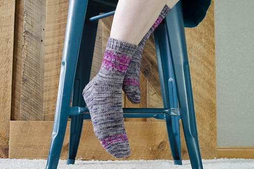 Ravelry: Quadratrix Socks pattern by Sheila Toy Stromberg