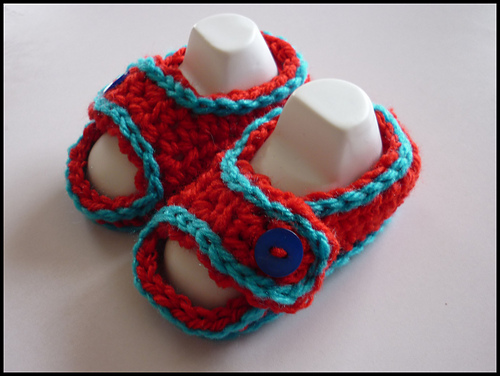 Ravelry: Simple Sandals pattern by Myshelle Cole