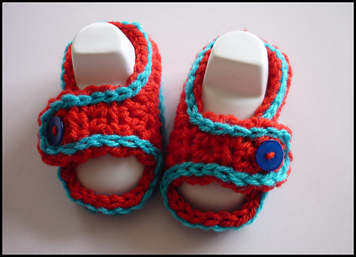 Ravelry: Simple Sandals pattern by Myshelle Cole