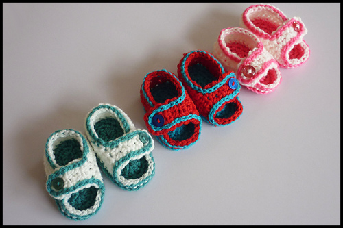 Ravelry: Simple Sandals pattern by Myshelle Cole