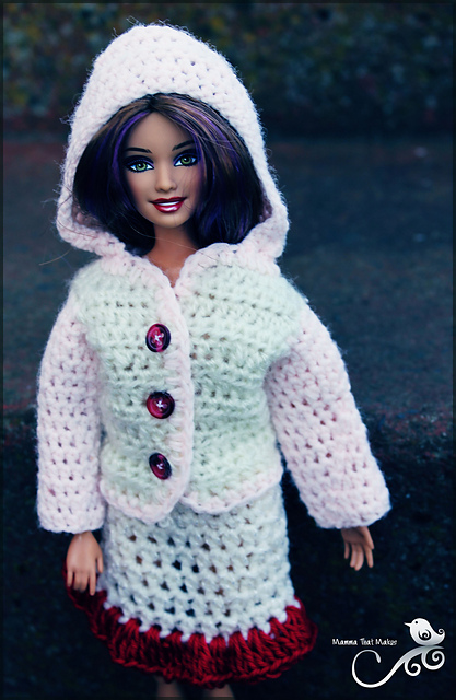 Ravelry: Barbie Hoodie pattern by Myshelle Cole