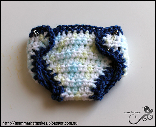 Ravelry: Micro Preemie Diaper pattern by Myshelle Cole