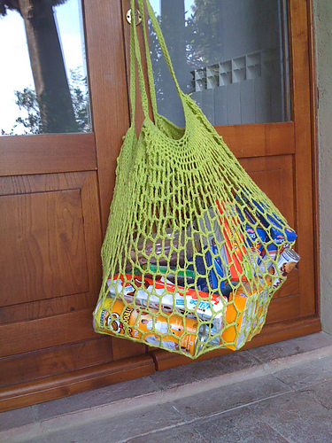 Ravelry: Econo-Shopper Mesh Bag pattern by Natalie Nenadovich