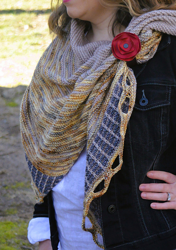 Ravelry: Frosted Window Pane pattern by : : : Katie Degroff Knits