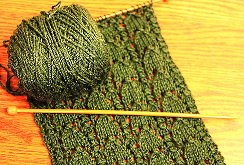 Ravelry: Snowdrop Lace Scarf pattern by Jaclyn Myer