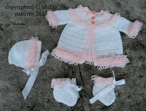 Ravelry: 240-Loopy Lou Jacket pattern by ShiFio's Patterns