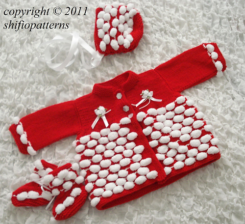 Ravelry: 201-Bridget Baby Matinee pattern by ShiFio's Patterns