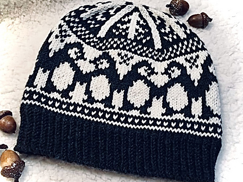 Ravelry: Penguin March Knit Hat pattern by Silvermoon Knits