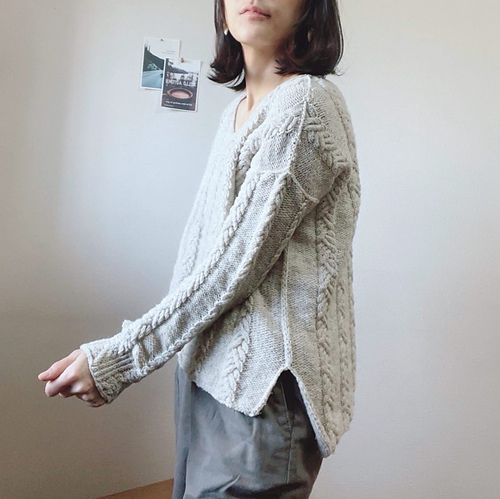 Ravelry: Morrie_sweater pattern by Tomomi Yoshimoto