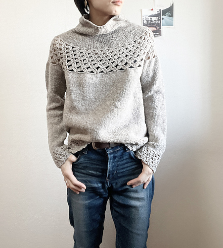 Ravelry: Link sweater pattern by Tomomi Yoshimoto