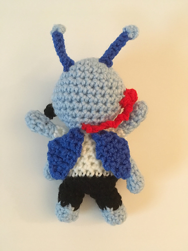 Ravelry: Amigurumi Little Blue Bug pattern by Jenn Mulherin