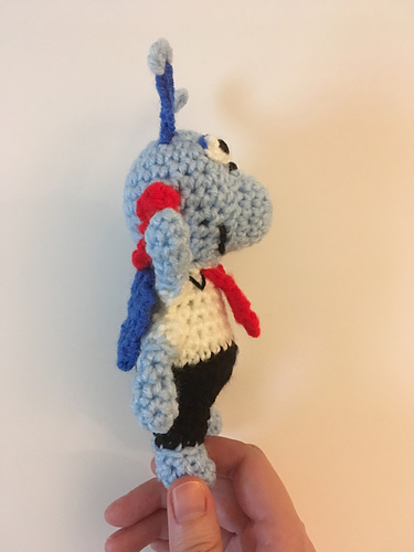 Ravelry: Amigurumi Little Blue Bug pattern by Jenn Mulherin