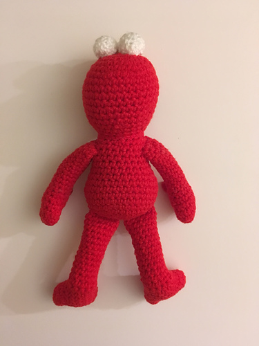 Ravelry: Amigurumi Red Monster pattern by Jenn Mulherin