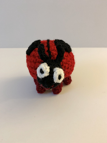 Ravelry: Lucky Ladybug pattern by Jenn Mulherin