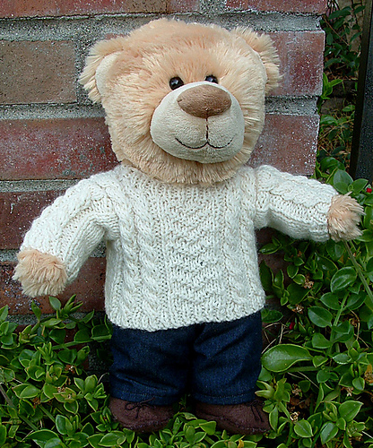 Ravelry: John Watson Bear Oatmeal Jumper pattern by shinysherlock