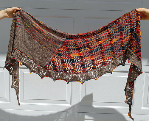 Ravelry: Fire pattern by Erica Jackofsky (Fiddle Knits & 1 More Row)