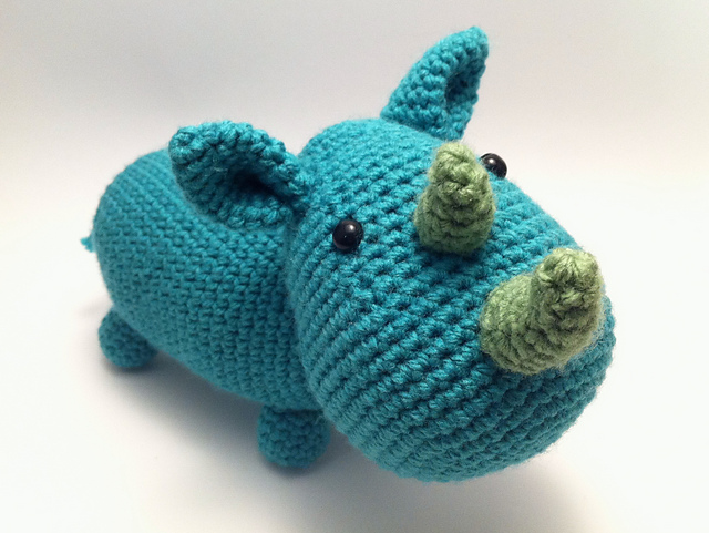Ravelry: Ryno Rhinoceros pattern by Shona T