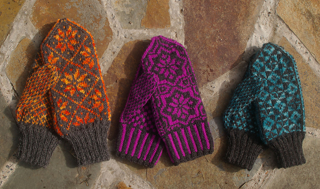 Ravelry: Nordic Style Mittens pattern by Shona Smith