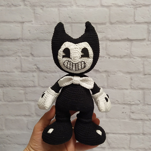 Ravelry: Bendy and the ink machine pattern by Anastasia Erokhina