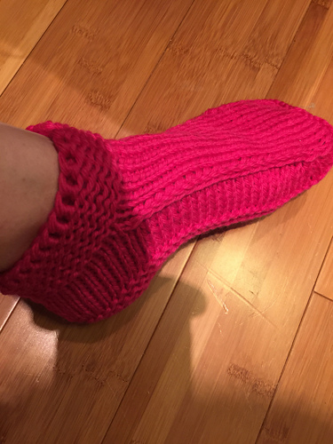 Ravelry: Easy Slipper Clogs pattern by Donna Kim