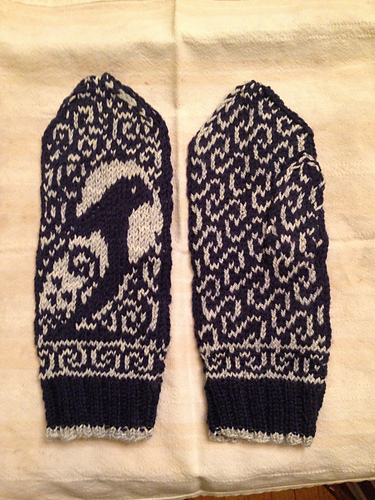 Ravelry: Spirit Eagle Knitting Charts pattern by Melanie Nordberg