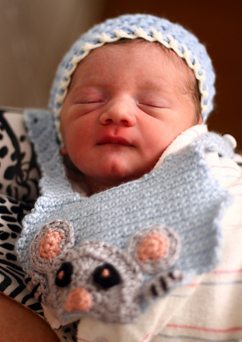 Ravelry: Sneaky Little Mouse Bib pattern by Stacey Trock