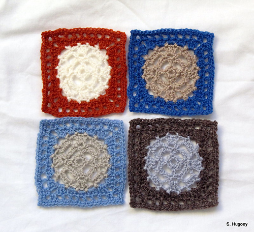 Ravelry: Pretty Spaces Square pattern by Amelia Beebe