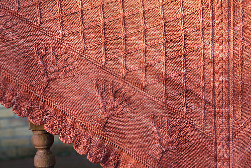 Ravelry: Autumn Leaves Shawl pattern by Amanda Clark