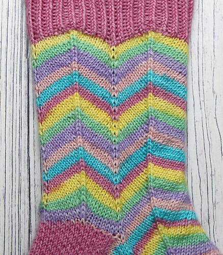 Ravelry: Chevron Socks pattern by Amanda Clark