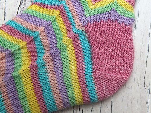 Ravelry: Chevron Socks pattern by Amanda Clark