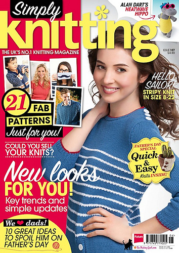 Ravelry: Simply Knitting 107, June 2013 - patterns