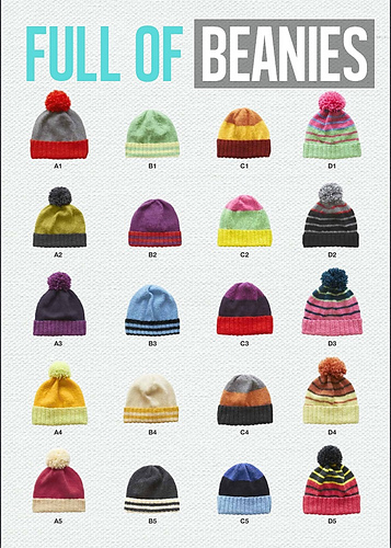 Ravelry: Cleckheaton W465, Full of Beanies - patterns