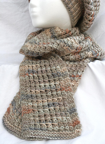 Ravelry: Bamboo Stitch Scarf pattern by Colleen Kelly