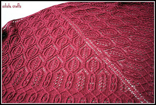Ravelry: Cartouche Shawl pattern by Janelle Martin