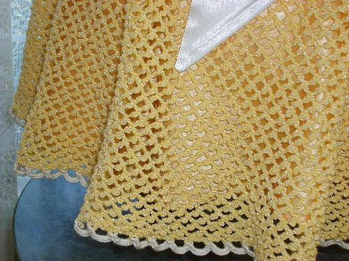 Ravelry: Debbie Sunshine Daisies Crochet Dress 003P-SM pattern by Silk ...