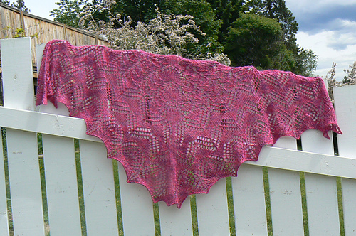 Ravelry: Sun Catcher Shawl pattern by Iris Schreier
