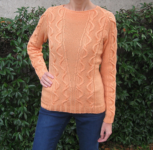 Ravelry: Free Falling Pullover pattern by Linda Marveng