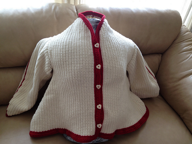 Ravelry: Winter Jacket in Double Crochet pattern by Mrs. Jane Weaver