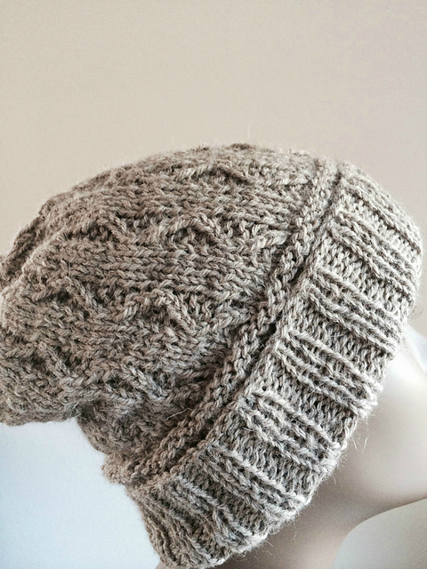 Ravelry: Little Stream hat/slouchy pattern by Elahe Hejazi