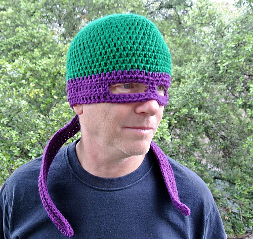 Ravelry: TMNT Ninja Turtles Hat pattern by Celina Lane