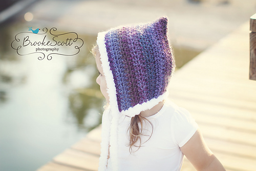 Ravelry: Fur Trimmed Pixie Hat 024 pattern by Simply Made By Erin