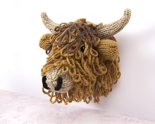 Ravelry: Highland Cow Head pattern by Louise Walker