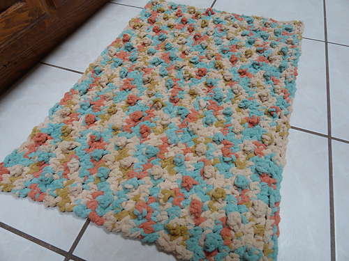 Ravelry: Bumpy Bath Mat pattern by Kathy Olivarez